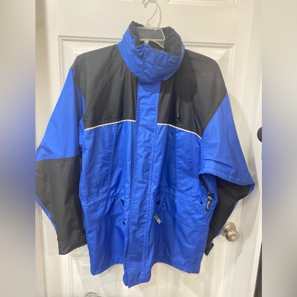 Viking | Jackets & Coats | Vintage Viking Mens Blue And Black Ski Coat ...